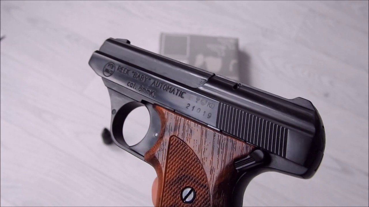 Reck Baby Automatic // 8mmK // Schreckschusspistole Review // PTB-386/2 ...