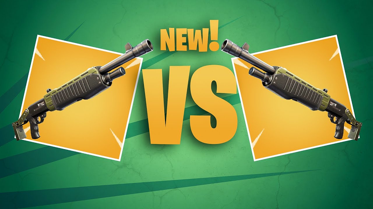 NEW! Sharp Tooth Shotgun Vs Pump Shotgun in Fortnite - YouTube