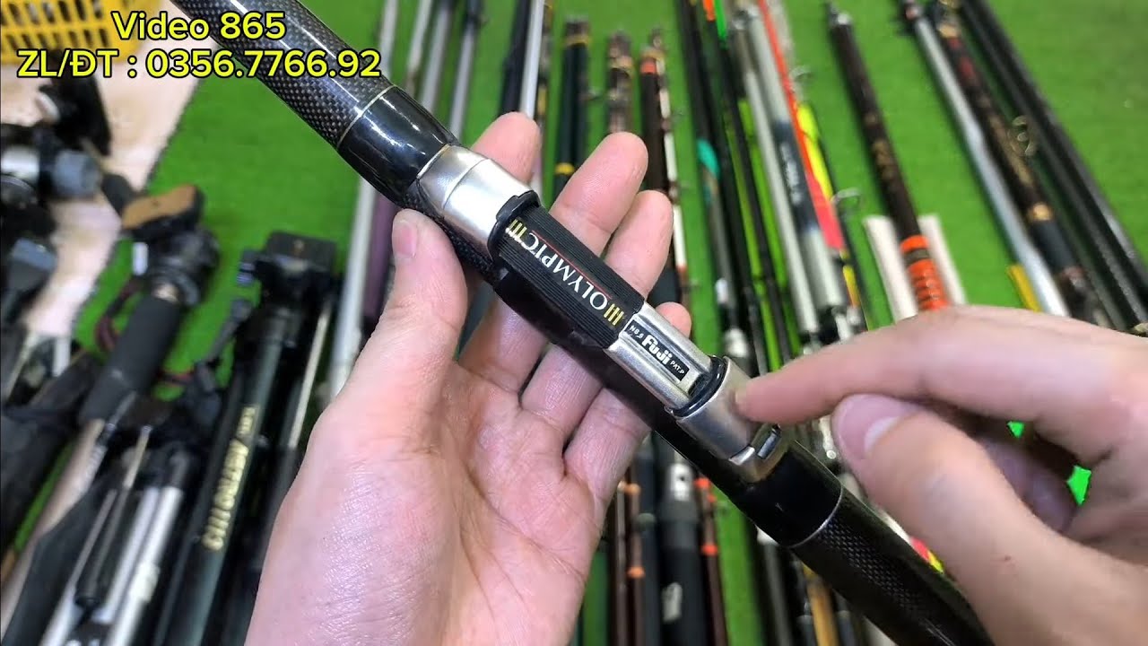 VIDEO 865 : CẦN ISO DÂY TRONG SHIMANO - CHÂN QUAY MÁY ẢNH NHẬT BÃI | ĐỒ ...