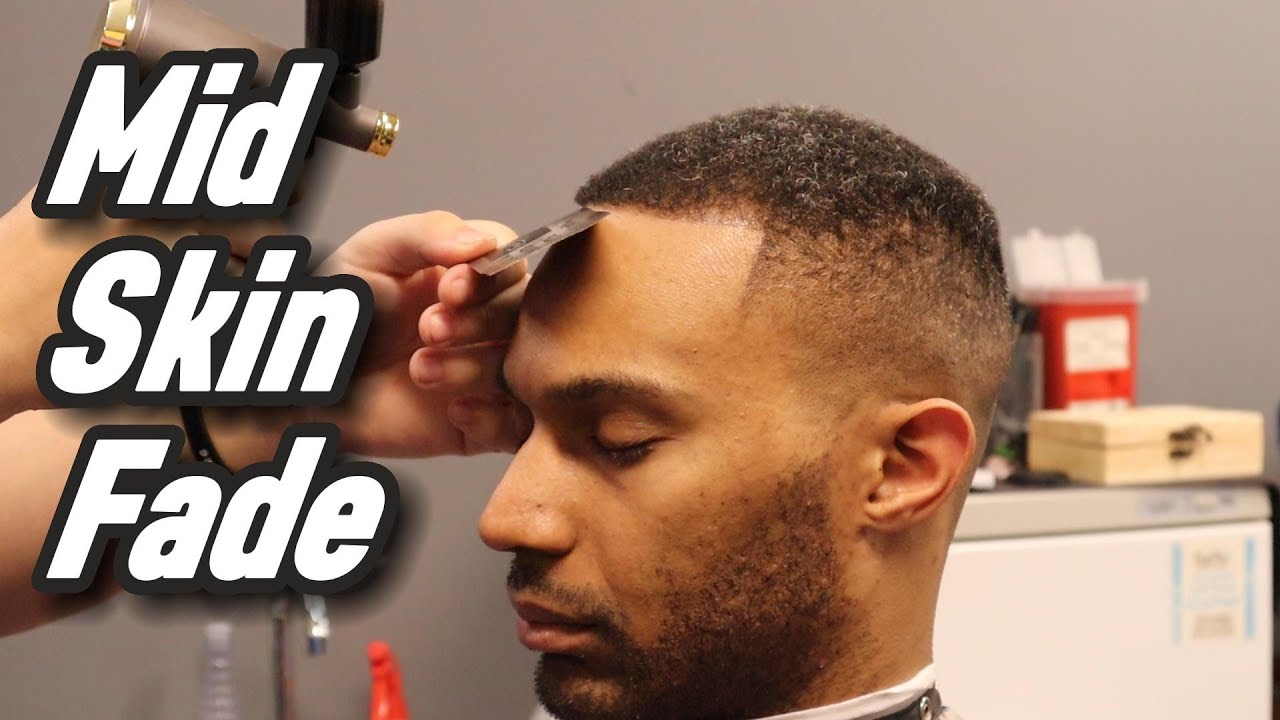 HOW TO: MID SKIN FADE W/ ENHANCEMENTS - YouTube