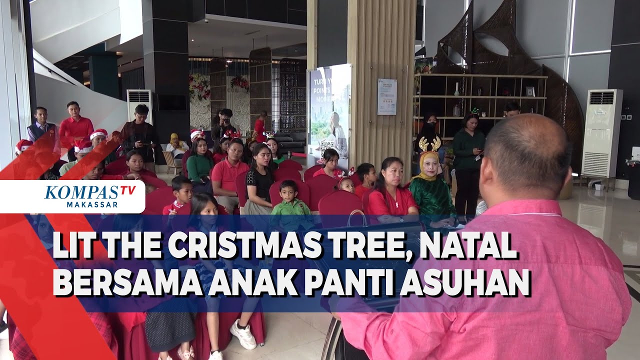 Lit The Cristmas Tree, Natal Bersama Anak Panti Asuhan - YouTube