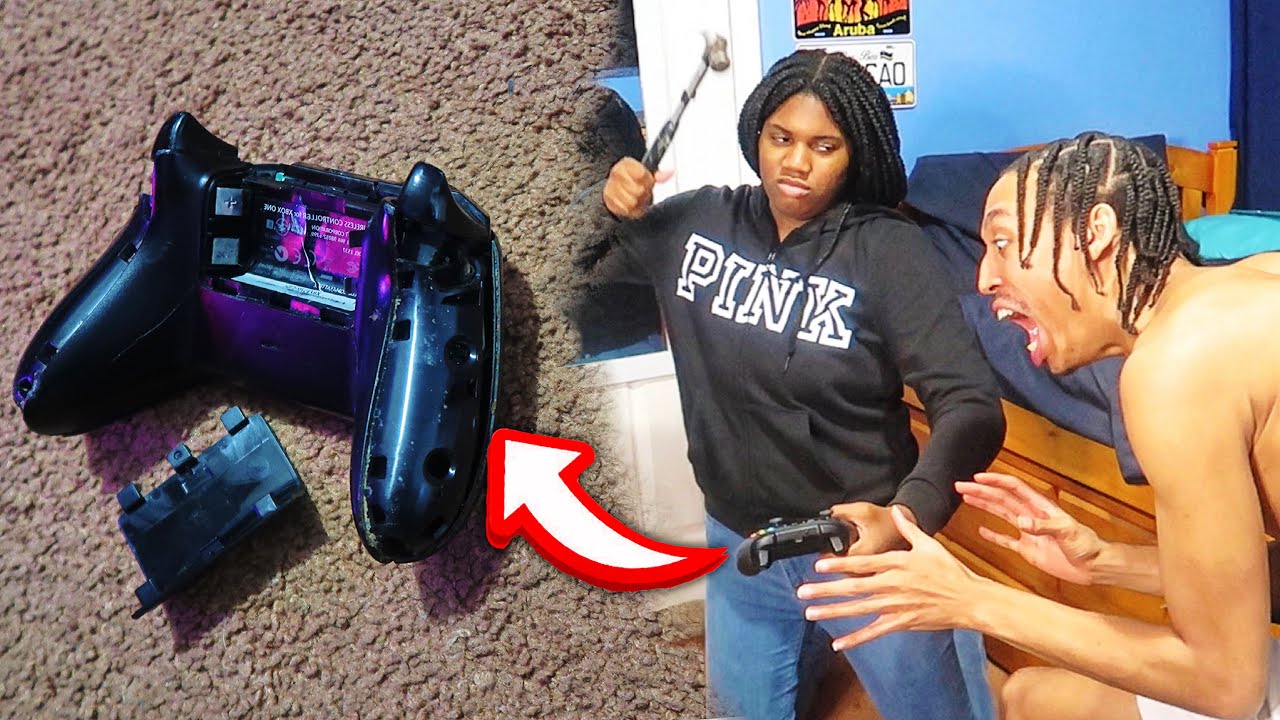 ANGRY LITTLE SISTER BREAKS MY XBOX SERIES X CONTROLLERS!! - YouTube