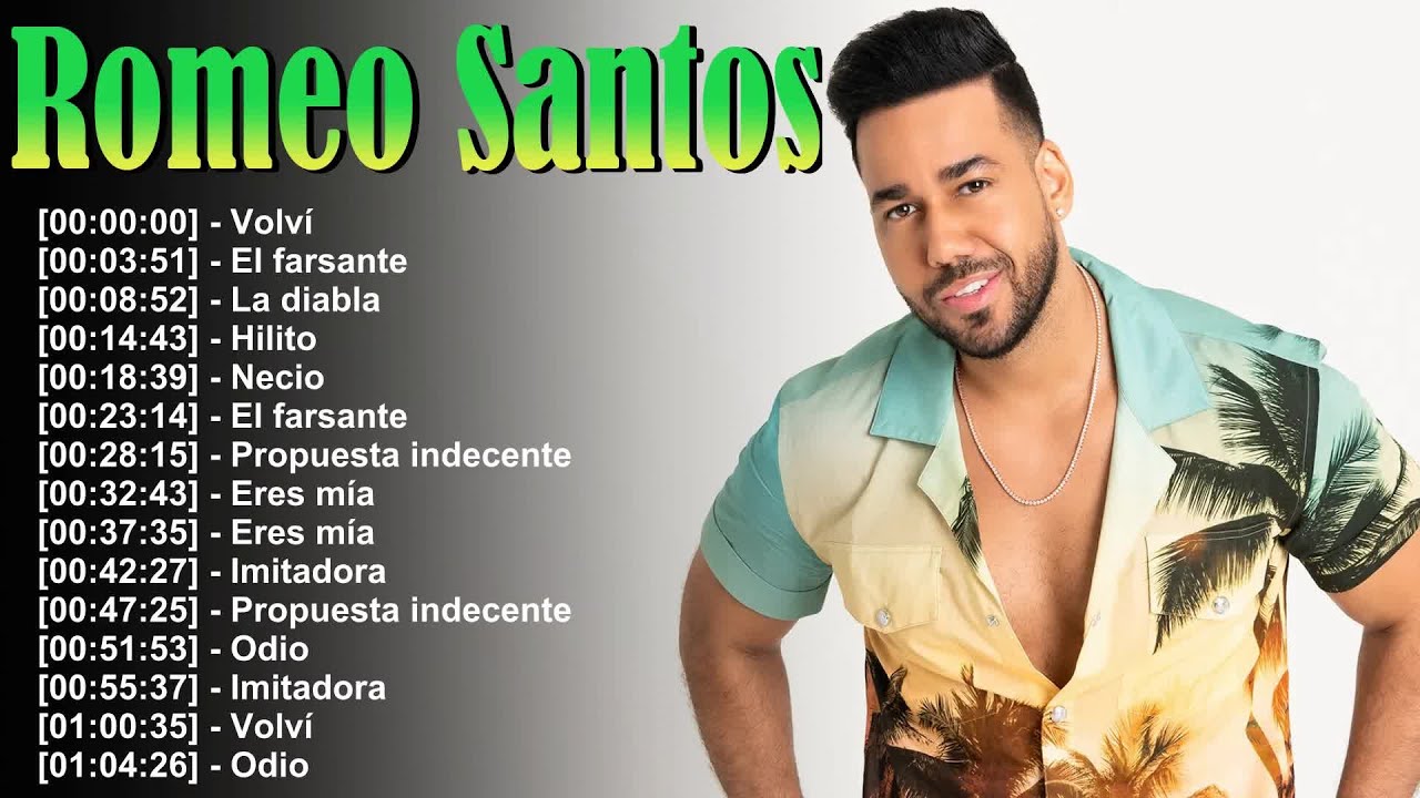 🎧 Romeo Santos – His lyrics stir the soul, and his rhythms make hearts ...