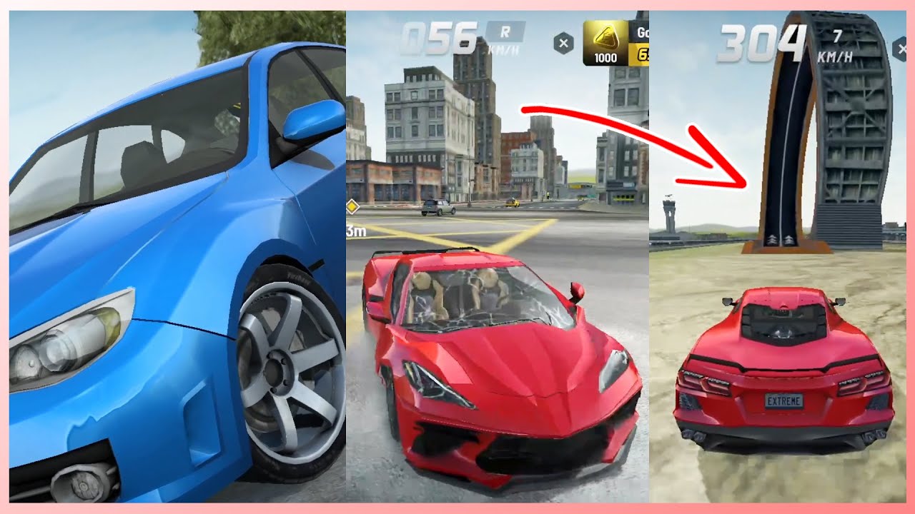 EXTREME CAR DRIVING SIMULATOR LEVEL 3 UNLOCK BLUE SUBARU IMPREZA ...