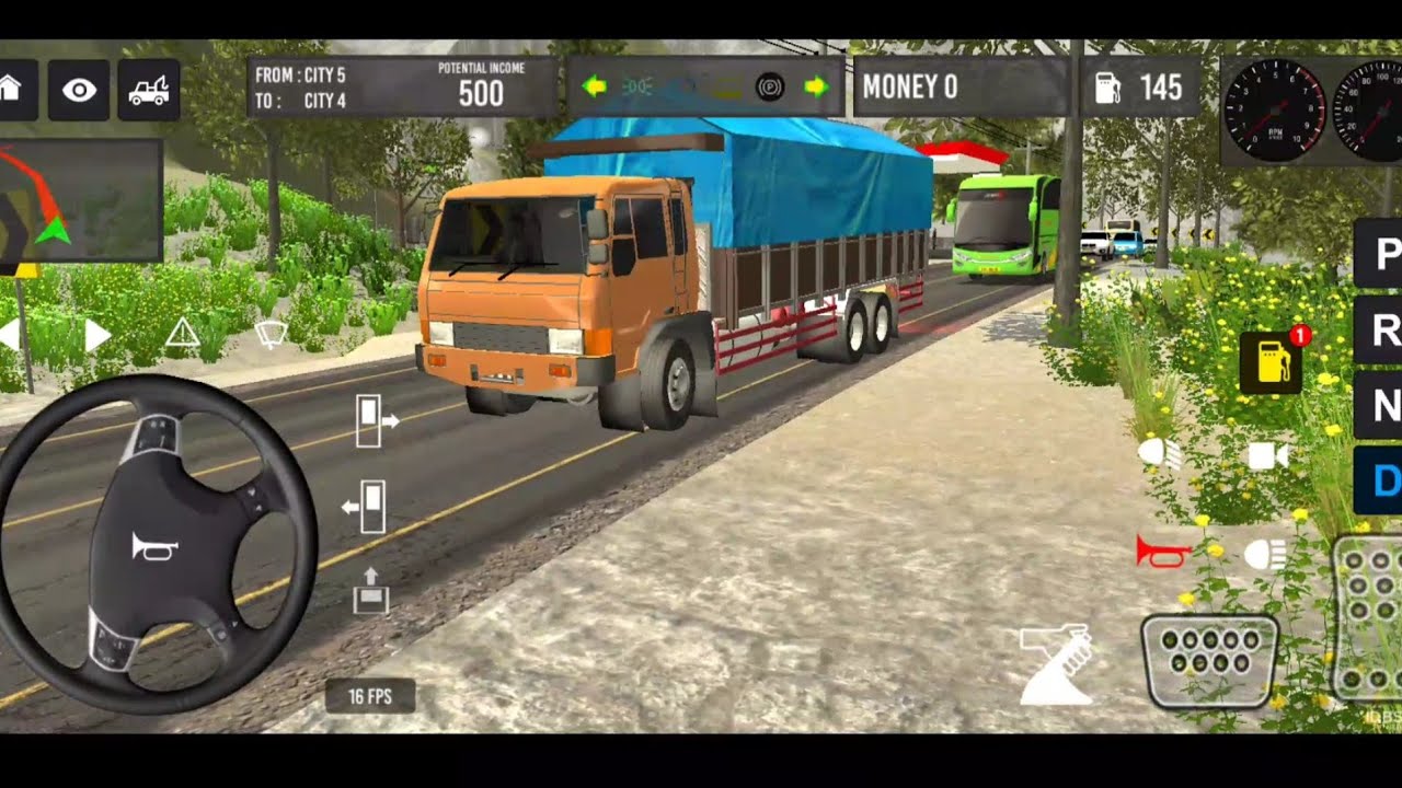 Mobil Truck Tronton Fuso Oleng Muat Tanah Terguling - Truk Oleng - IDBS ...