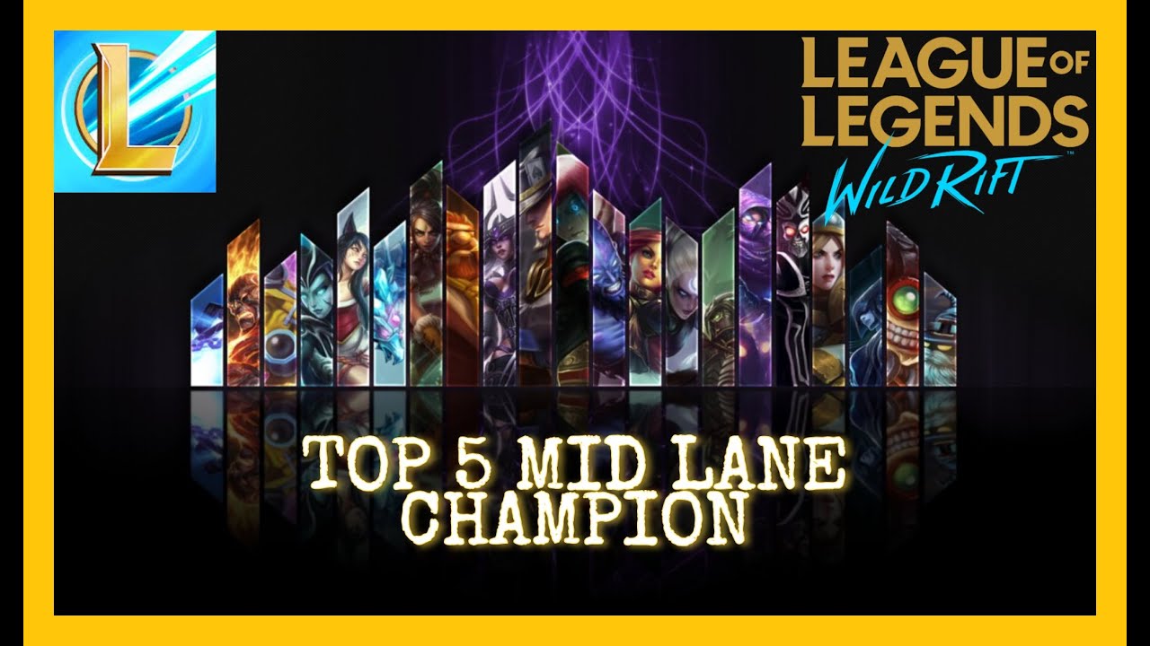 WILD RIFT: TOP 5 MOST AWAITED MID LANE CHAMPION TO BE RELEASE IN WILD ...