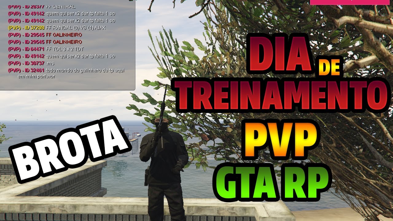 +18 - BATTLE PVP: TREINAMENTO DE MIRA NO PVP - GTA RP - YouTube