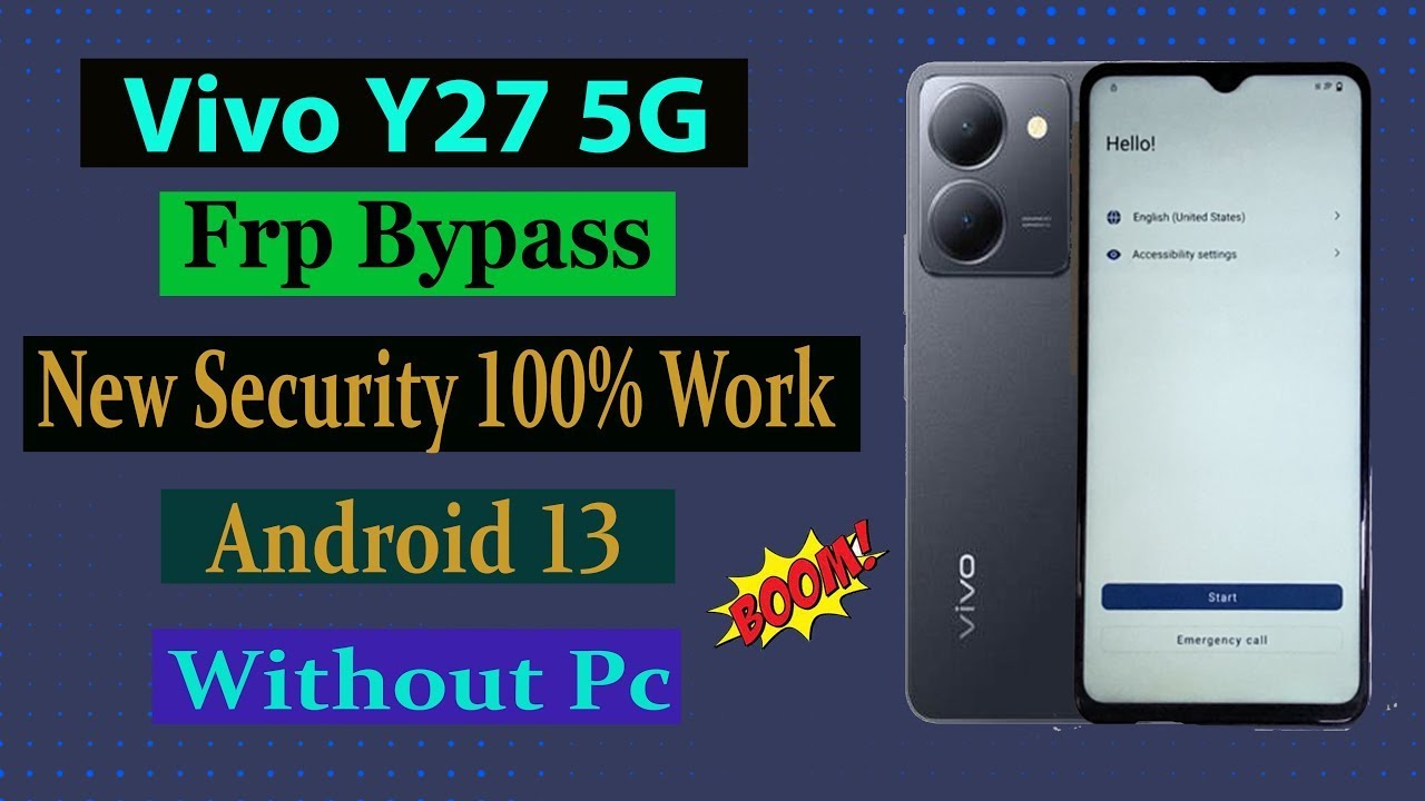 Vivo Y27 5G Frp Bypass Without Pc Android 13 New Tricks | Vivo Y27 FRP Bypass Android 13 | FRP ...