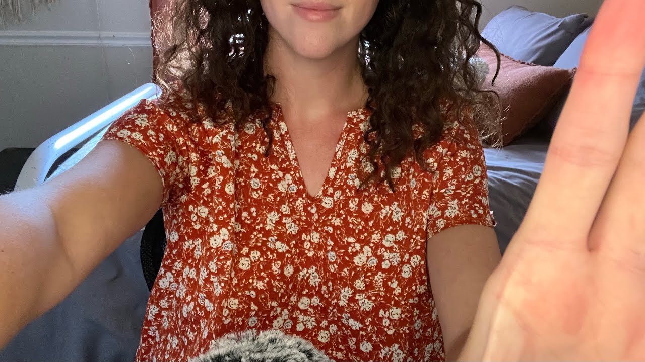 ASMR | super sensitive and repetitive (clicky whispers, hand movements ...