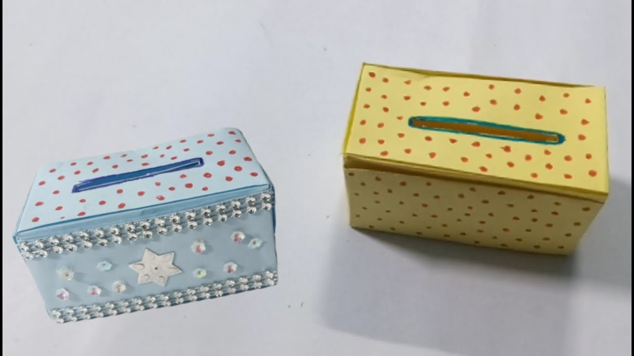 How To Make A Origami Money Bank | Money Bank From Paper - YouTube