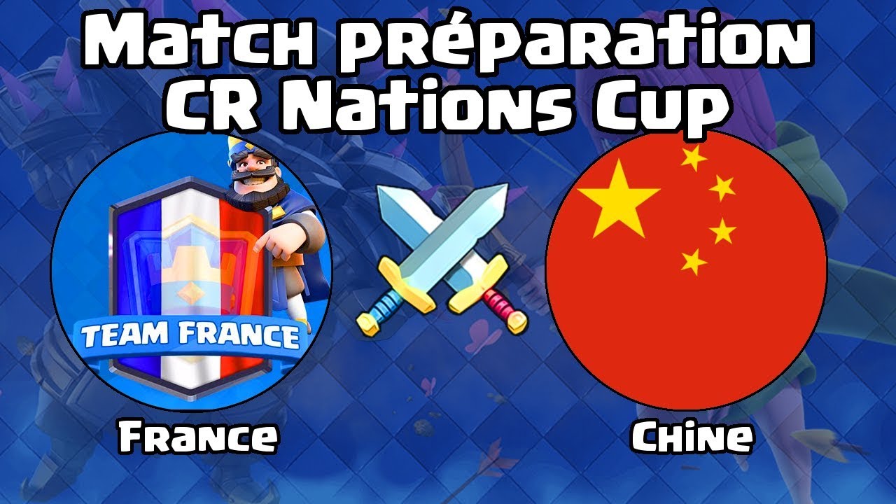 FRANCE Vs CHINE || Match Equipe de France ||CR Nations Cup - YouTube