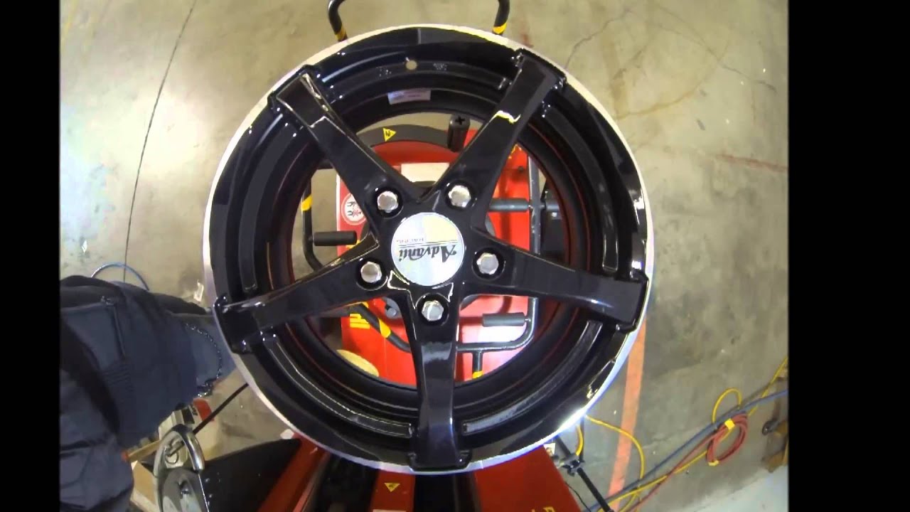 Advanti Racing Denaro Black Machined - YouTube