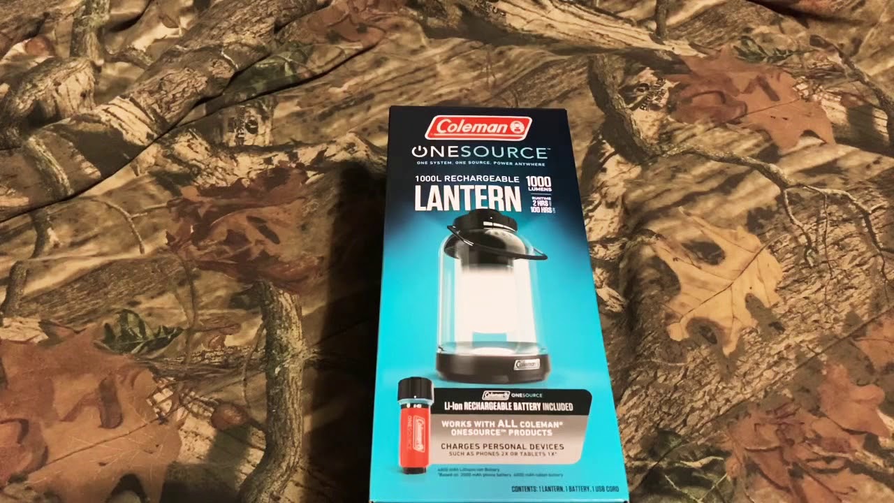💥THE NEW COLEMAN ONE SOURCE LANTERN! - YouTube