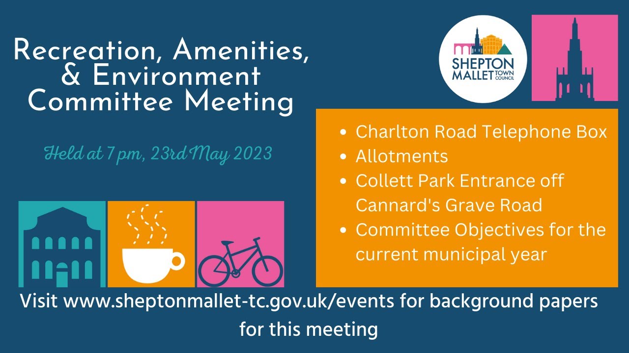Recreation, Environment, and Amenities Committee meeting 23rd May 2023 ...