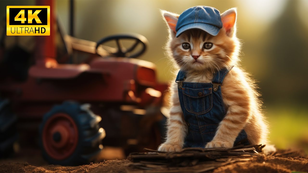 Reveling In The Joyful Frolics Of Baby Animals With Relaxing Music ...