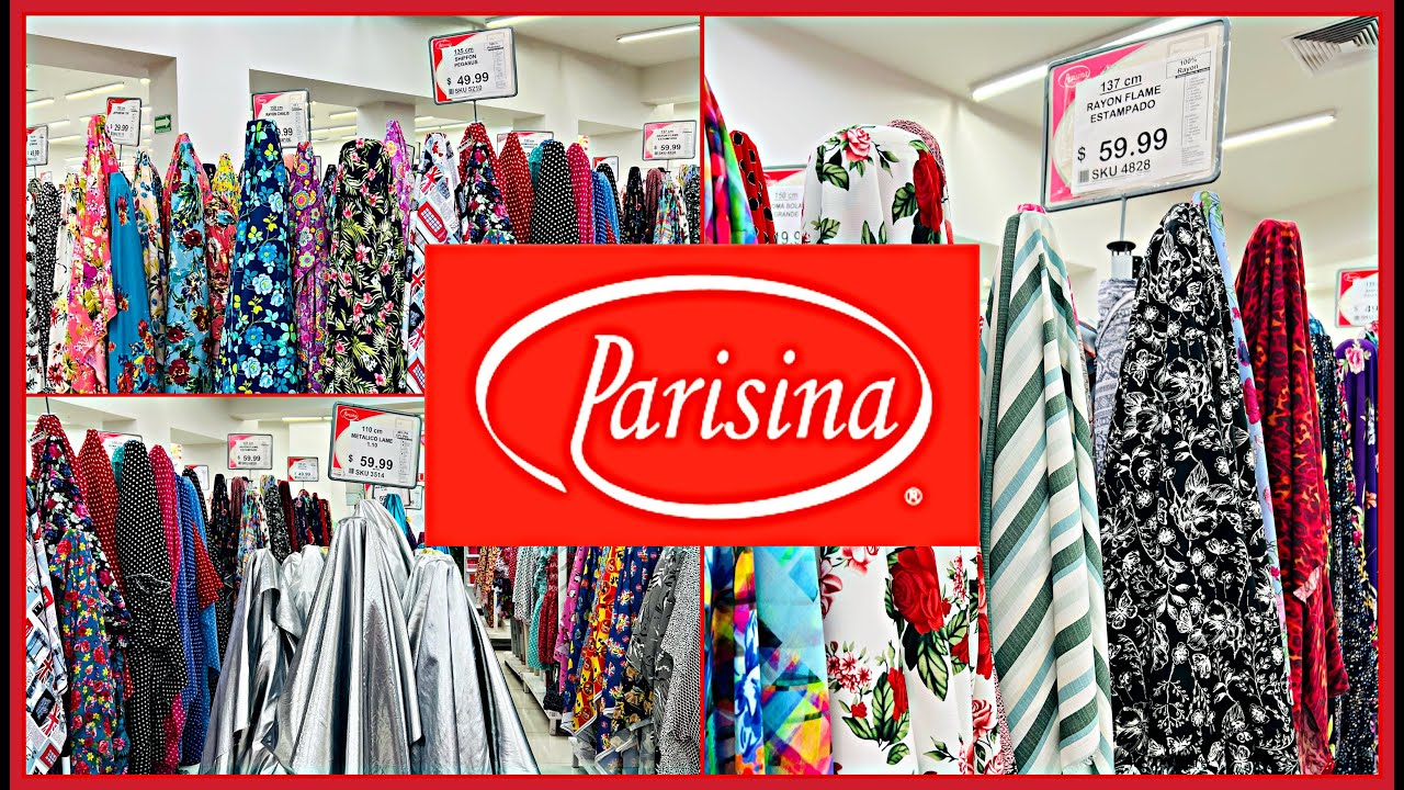 RECORRIDO DE TELAS, EN PARISINA ♥️ - YouTube