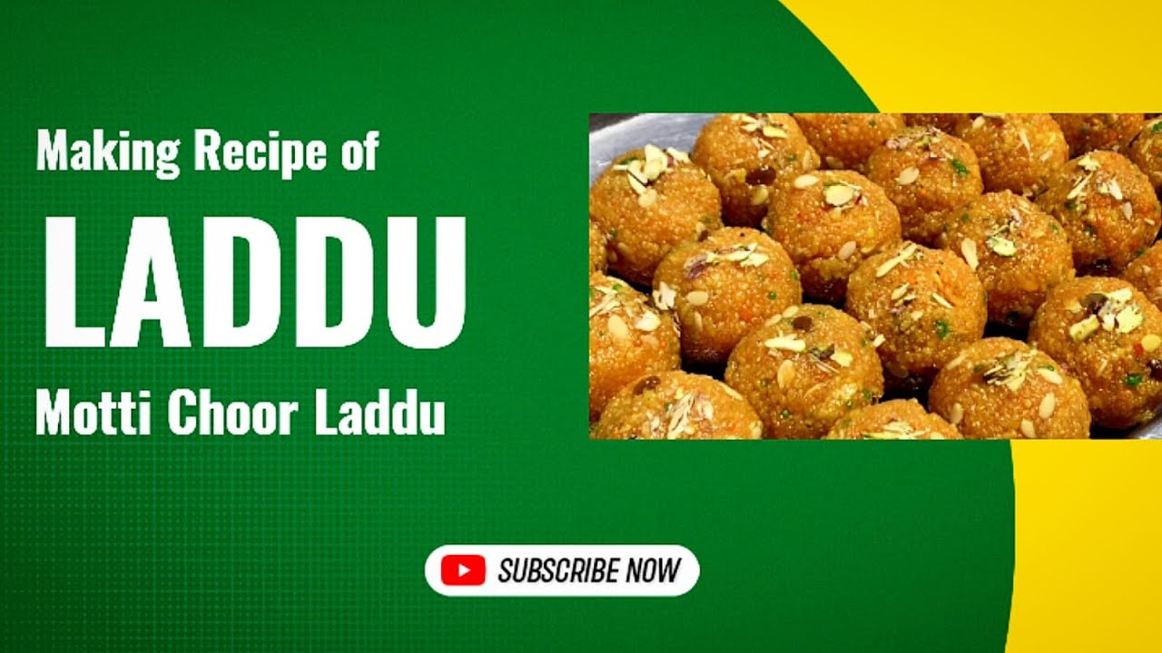 Making of Laddu| Best Recipe of Making Laddu| Motti choor Laddu Making ...