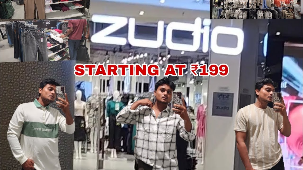 shopping zudio starting at ₹199 in Phoenix mall 👕👖👟🤩 - YouTube