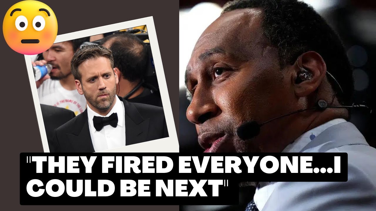Stephen A Smith getting FIRED from ESPN?!?!? Or LEAVING??? He hints at ...