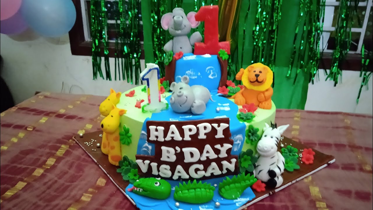 VISAGAN 1st Birthday Celebration At Home | விசாகன் முதல் பிறந்தநாள் ...