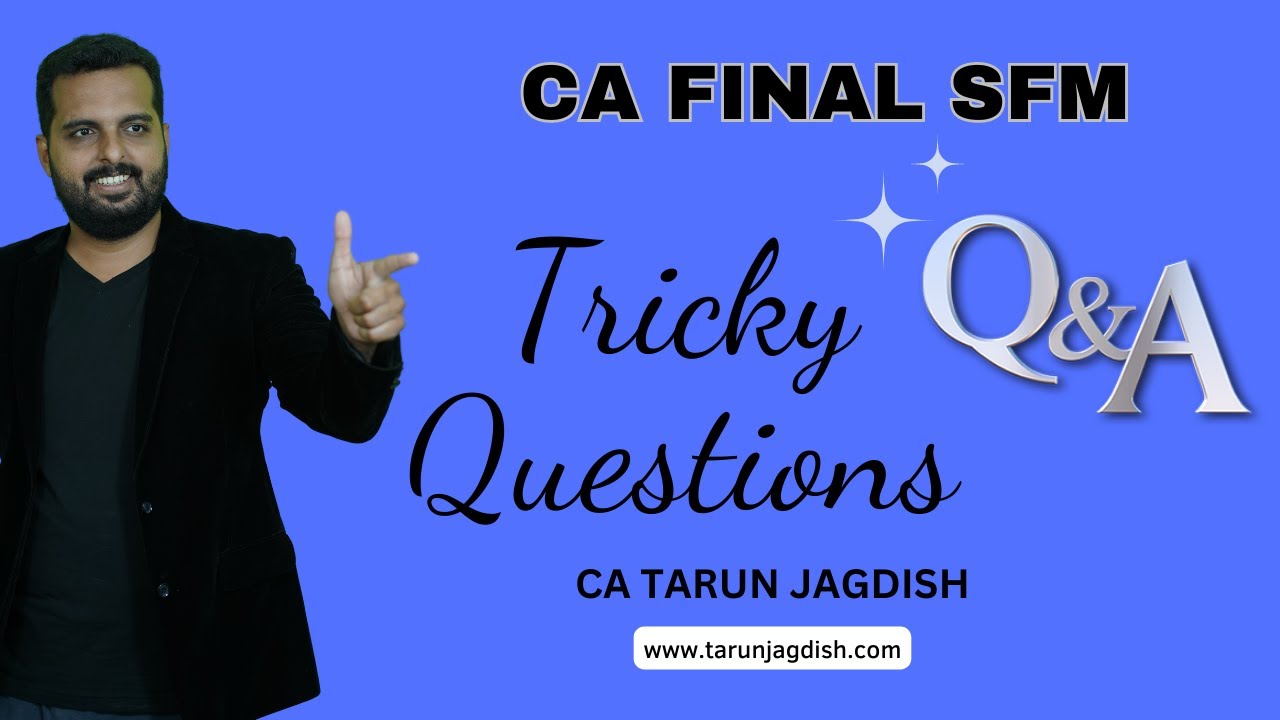 AFM Success Series- 5th Session - TRICKY QUESTIONS FOR UPCOMING EXAMS ...