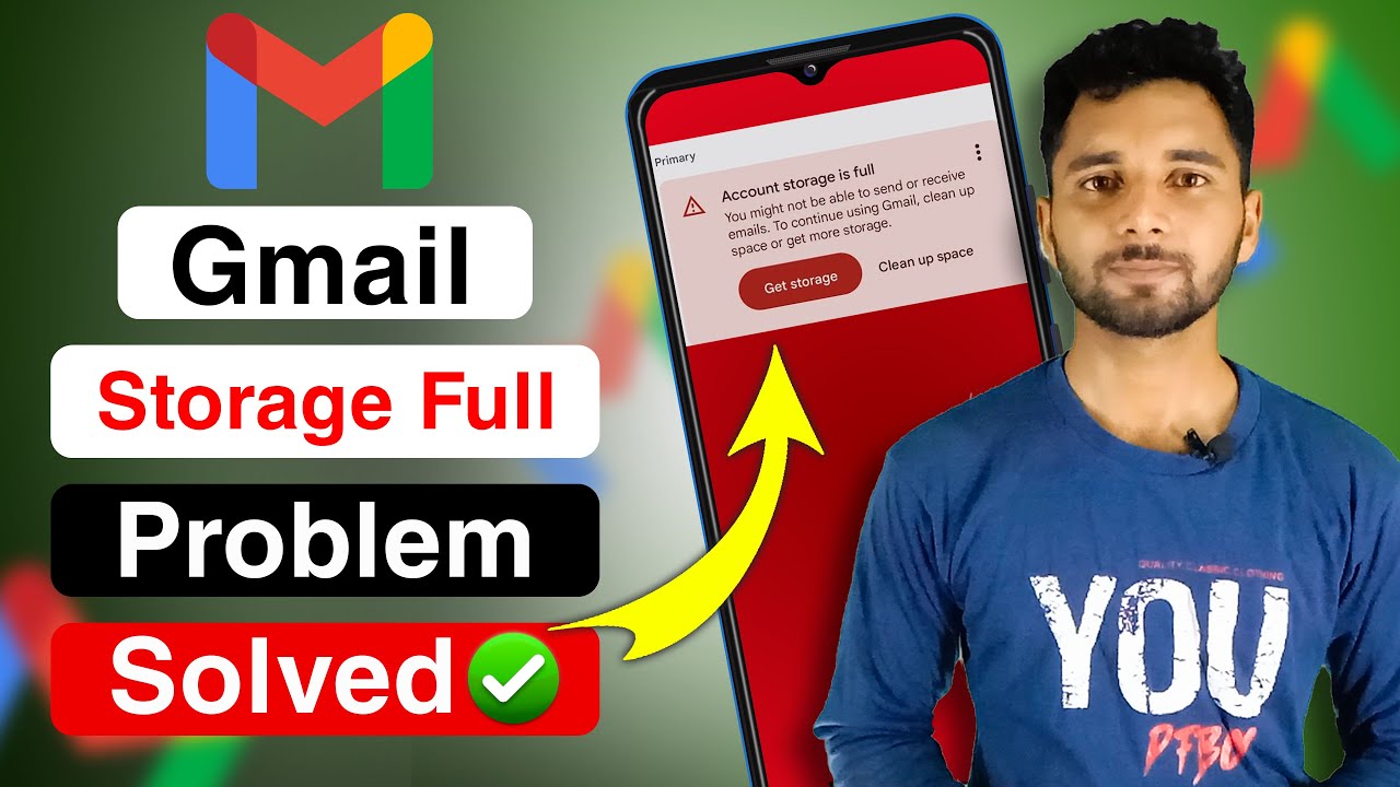 Gmail storage full not receiving emails | Google storage full problem ...