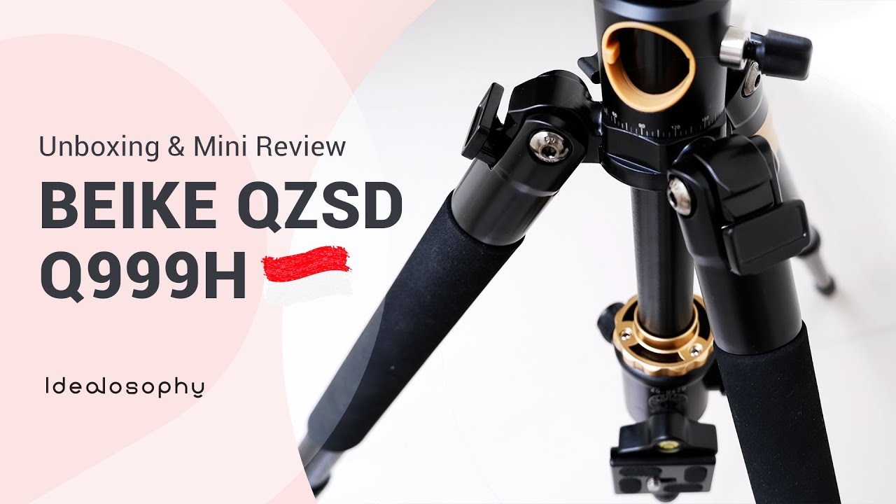 Unboxing & Review Beike QZSD Q999H Multifunction Overhead Tripod ...
