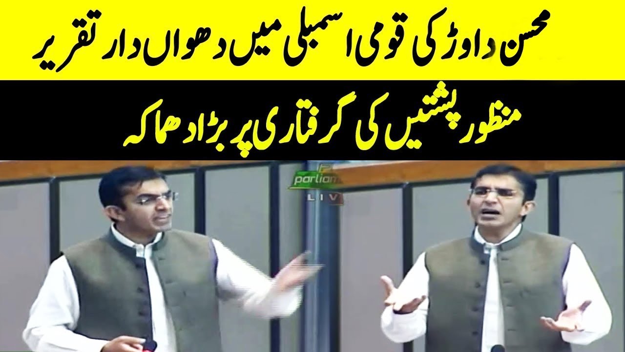 Mohsin Dawar Speech in National Assembly Today | 30 January 2020 | TPN ...
