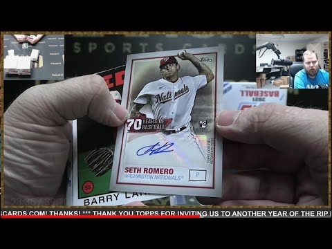 Topps Rip Party 2021 Topps Series 1 Baseball Jumbo 6 Box Case Break #3 ...
