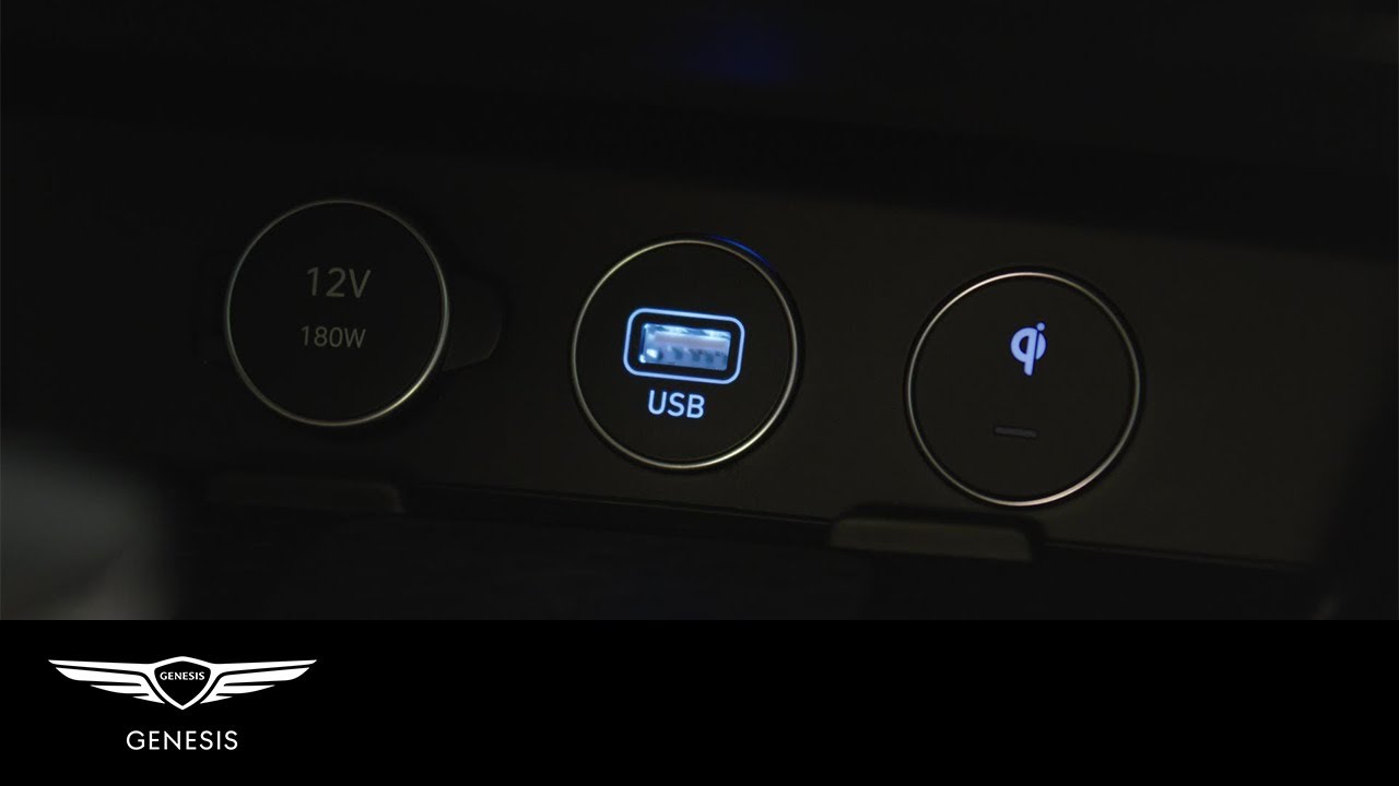 USB Ports | 2024 G70 | How-To | Genesis USA - YouTube