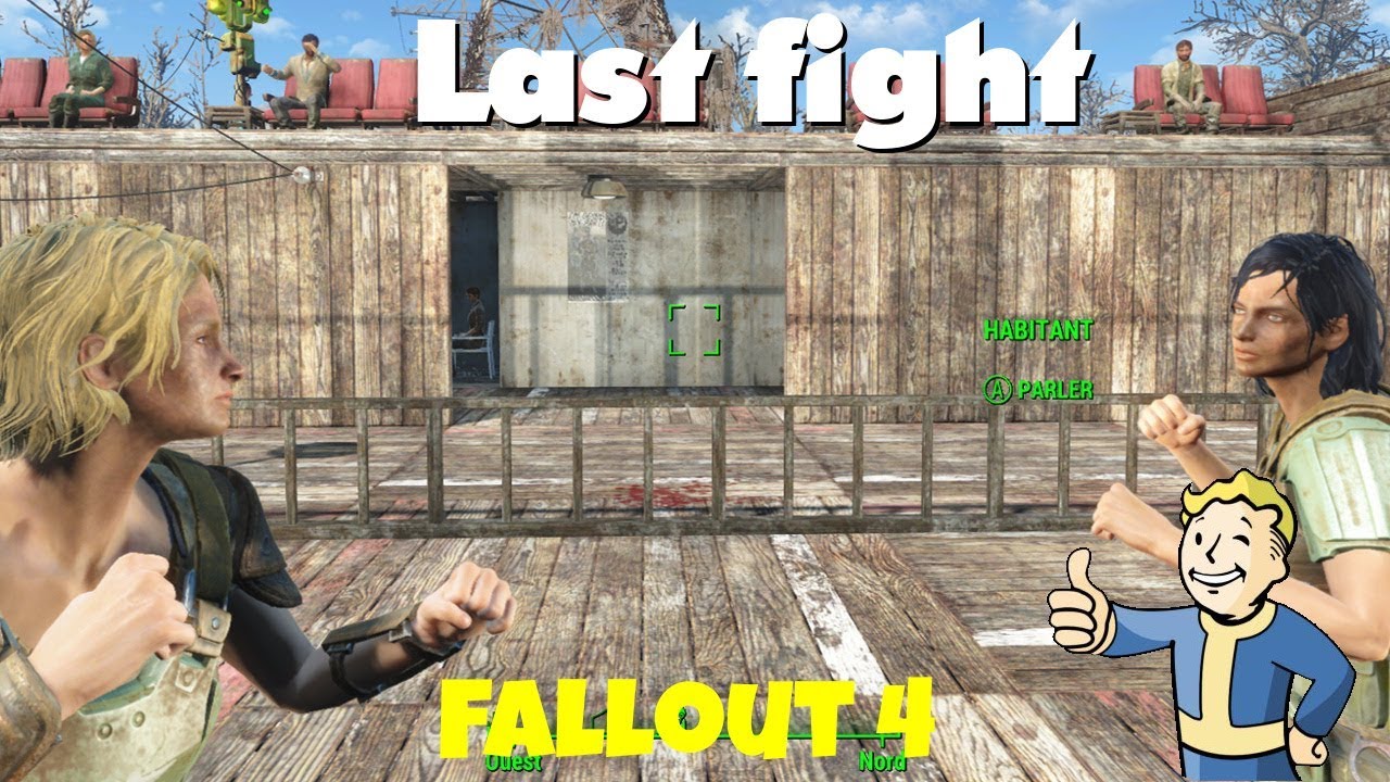 Fallout 4 - Last fight in boxing - YouTube