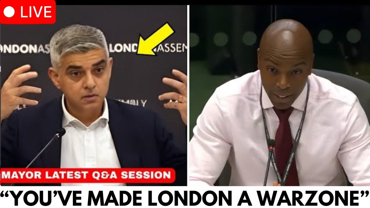 LORD BAILEY ERUPTS at SADIQ KHAN — ‘You’ve Turned London Into a War ...