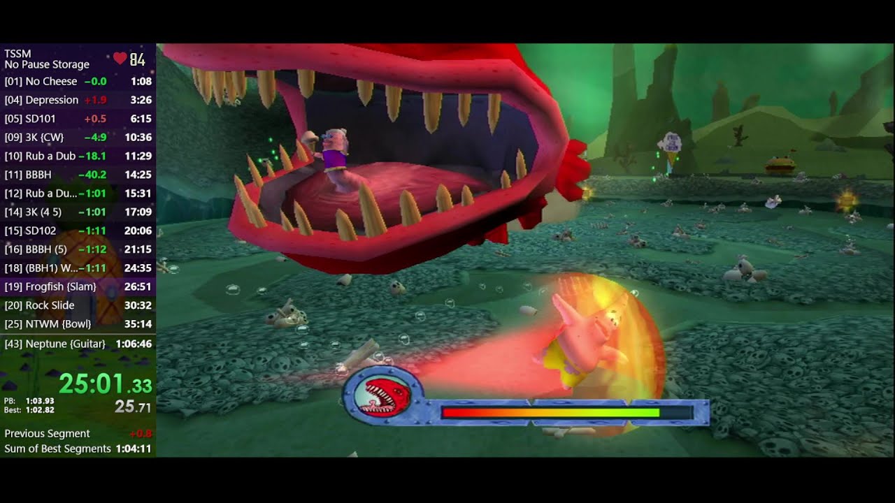 The Spongebob Squarepants Movie - No Pause Storage in 1:05:28 - YouTube