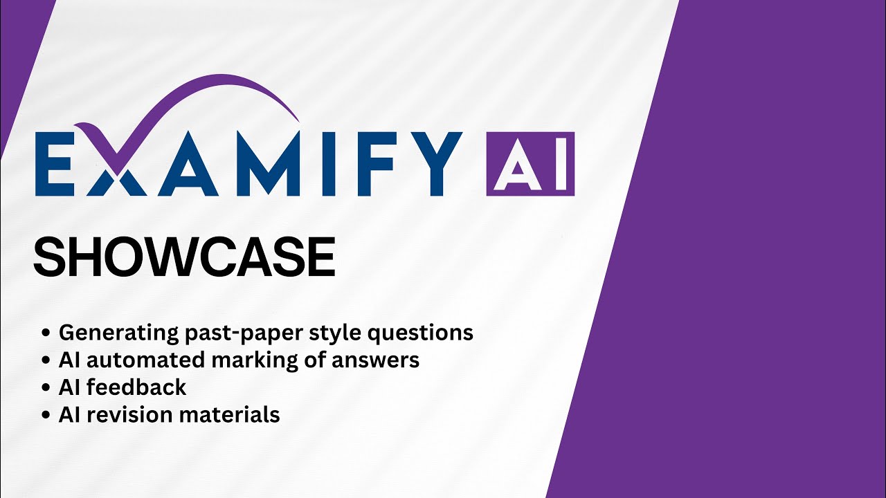 Examify AI Showcase - Generate AI Papers, Grading, Feedback and ...
