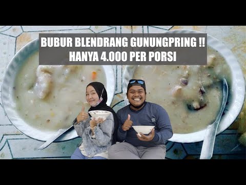 Bubur Blendrang Dari Tulang Kuliner Khas Gunungpring Muntilang ...