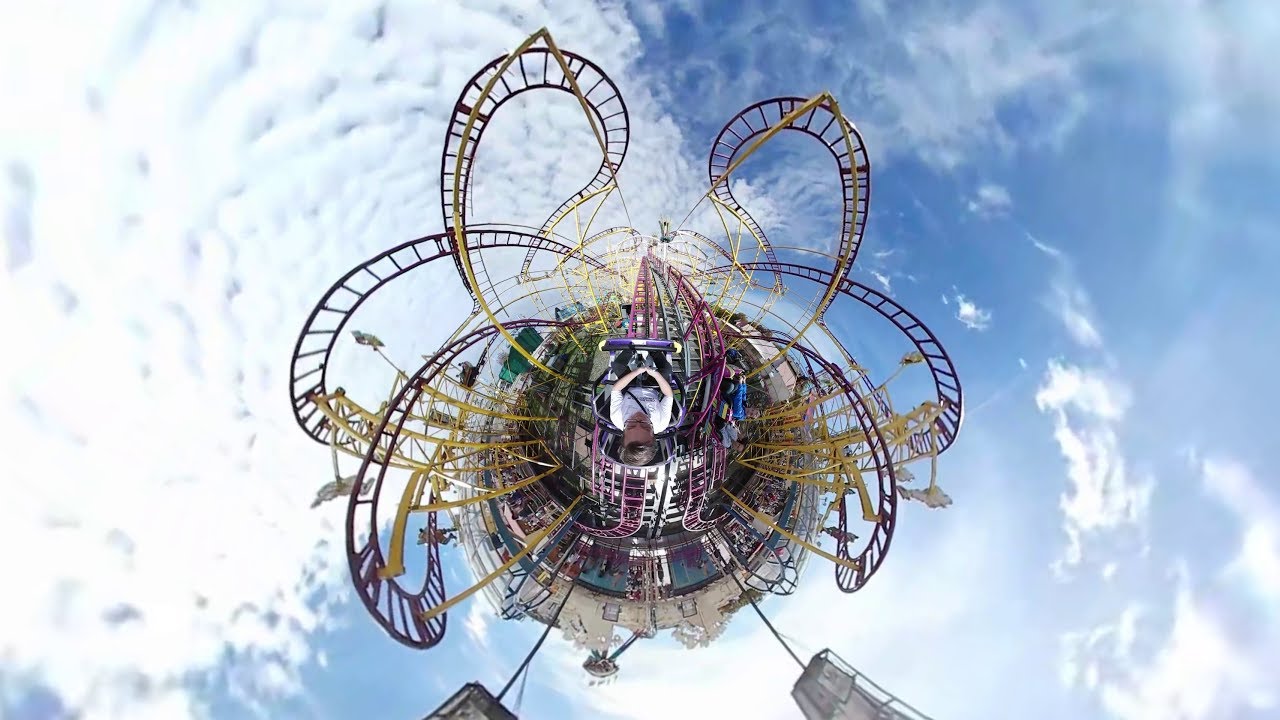 wildemaus "on ride" 360° inverted planet - YouTube