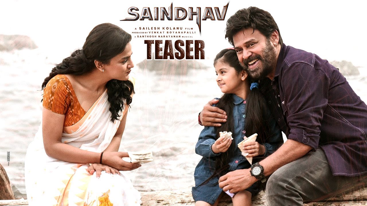 SAINDHAV Movie Official Teaser || Venkatesh || Nawazuddin Siddiqui ...