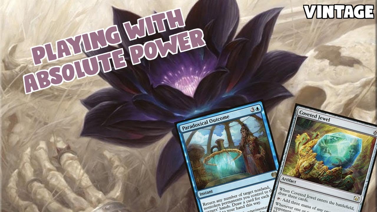 Playing with ABSOLUTE POWER | Jewel Shops | Vintage Challenge | MTGO ...