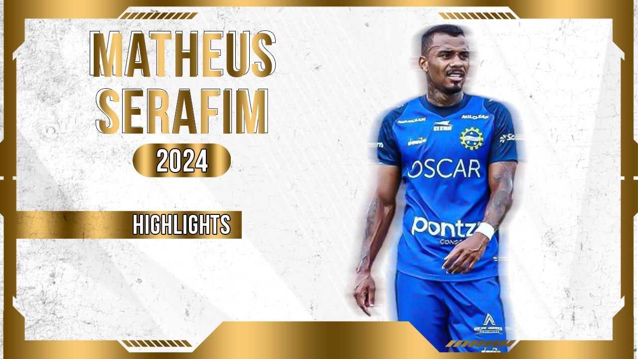MATHEUS SERAFIM - WINGER - EC SÃO JOSÉ - SP - 2024 - YouTube