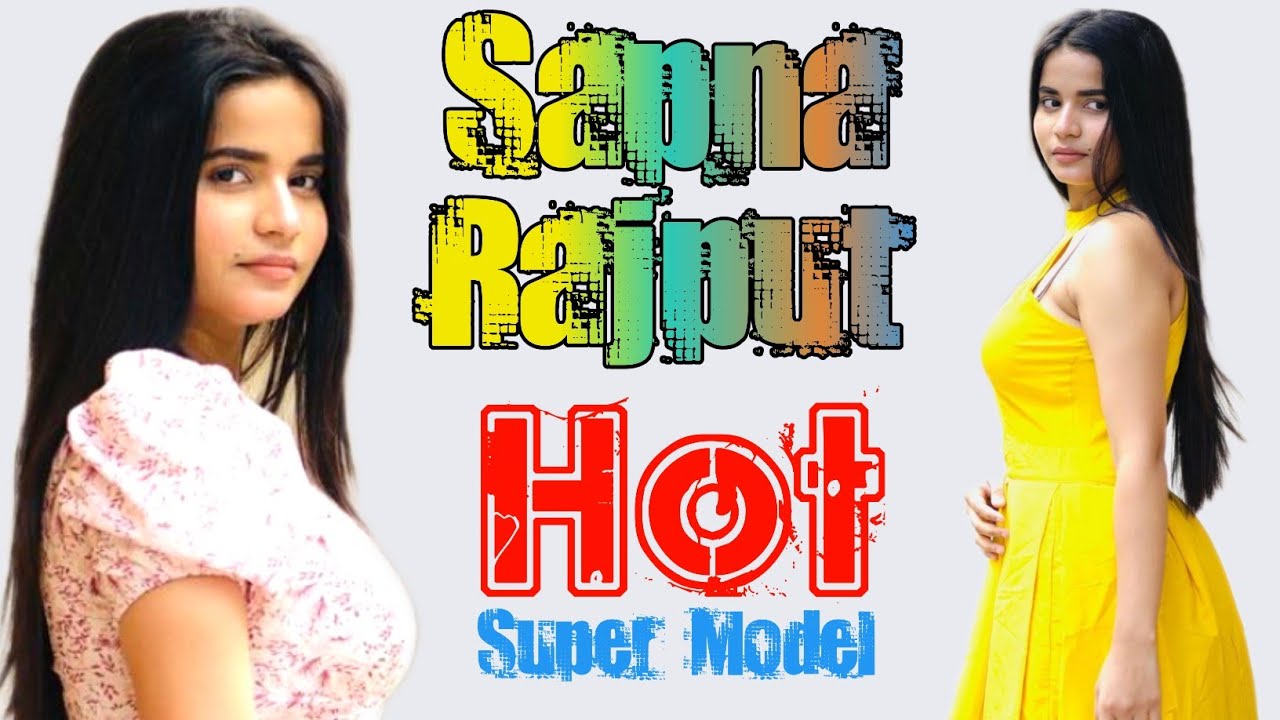 Sapna Rajput Biography Indian Influencer Young & Beautiful Model ...