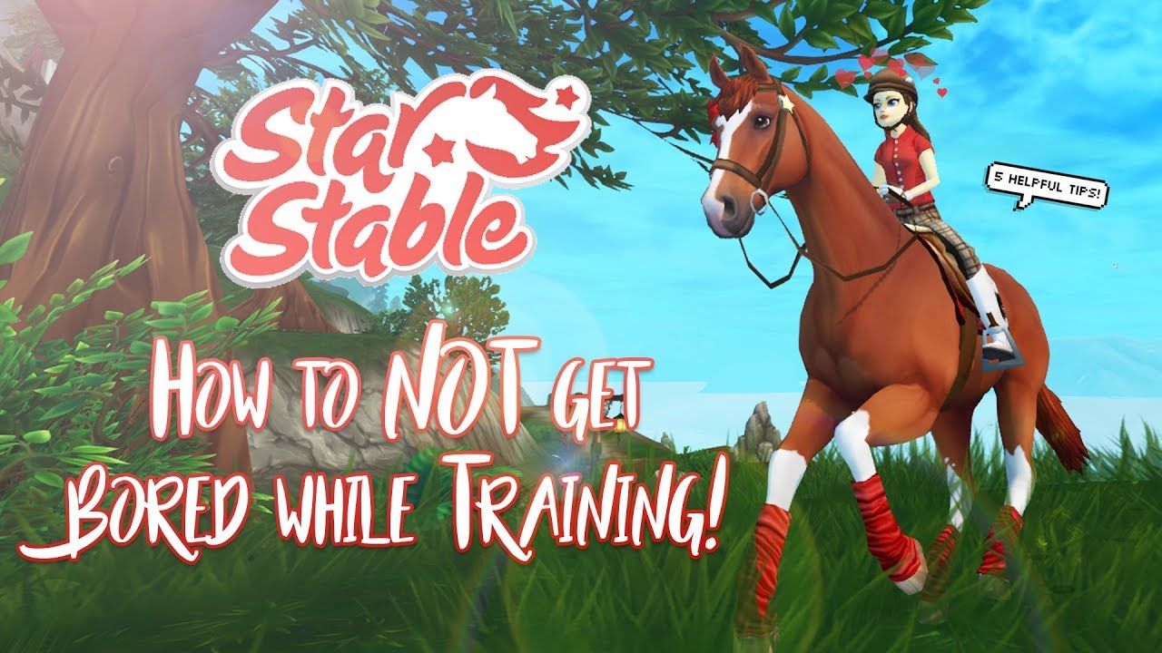 How to NOT get bored while training! | Star Stable Updates - YouTube