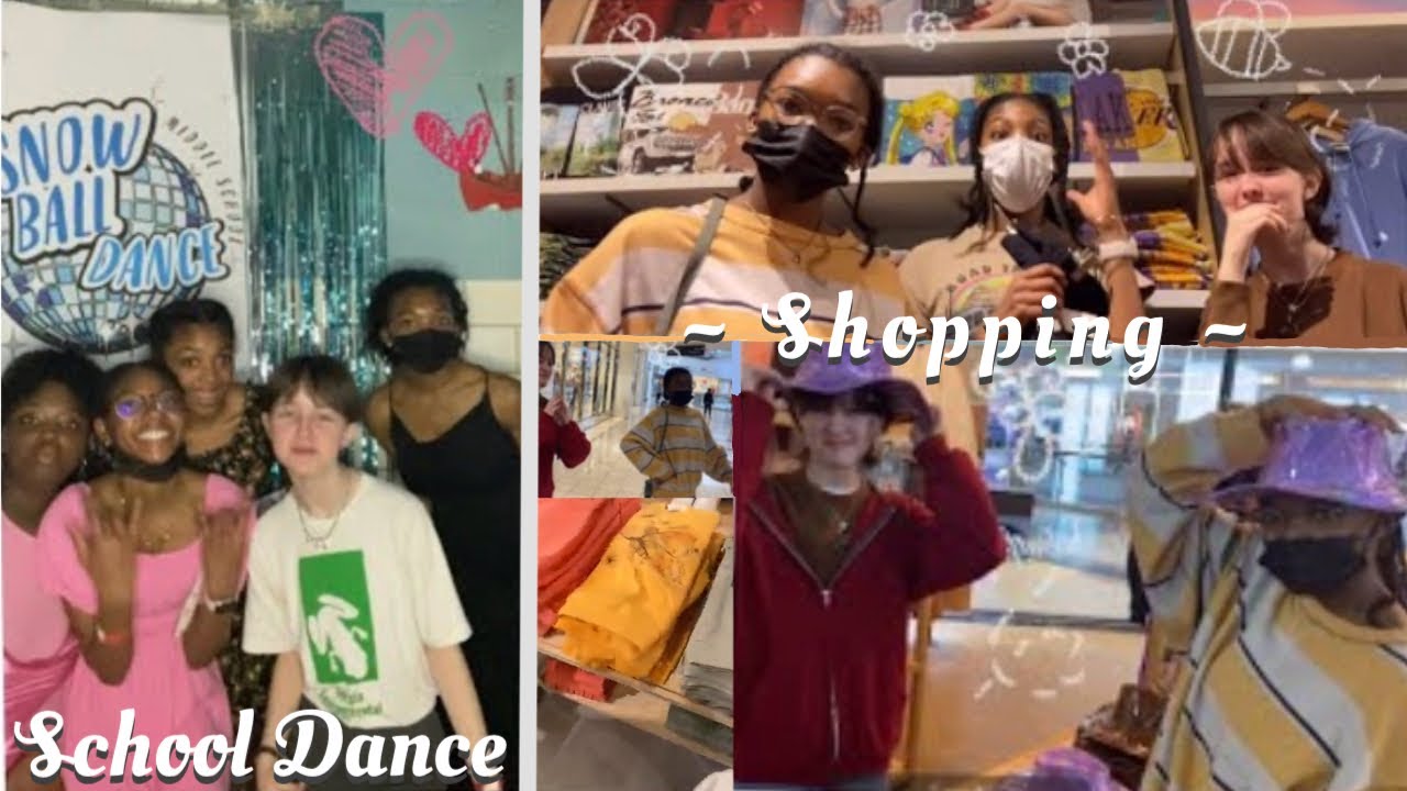 Vlog | shopping at the mall 🛍️ + Friday School vlog ( 8th grade ...