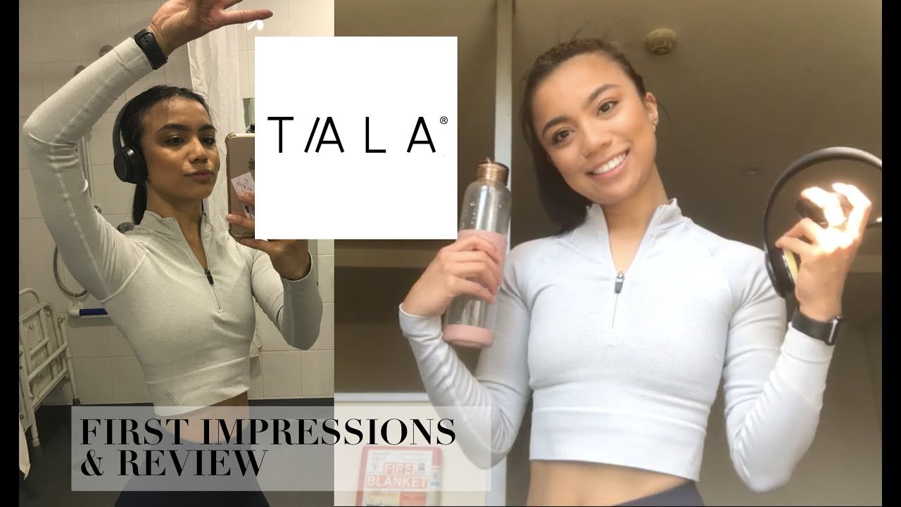 TALA REVIEW & FIRST IMPRESSIONS | SUSTAINABLE ACTIVEWEAR - YouTube