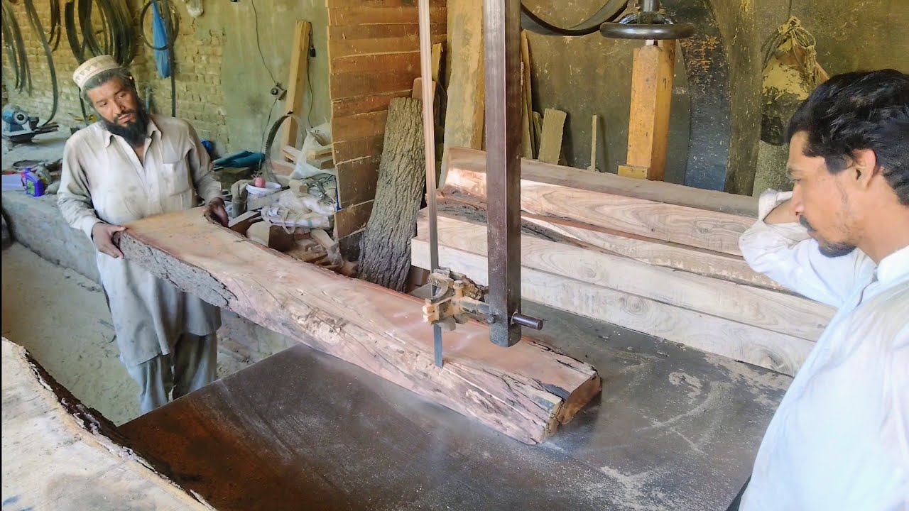 Amazing Sawmill Wood Cutting Work | Woodworking Sawmill |Hand Sawmill ...