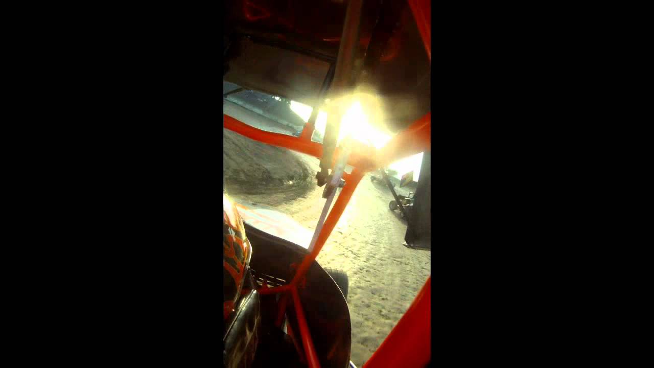 Bill Mitchell 270 Micro Sprint Woodhull Raceway - YouTube