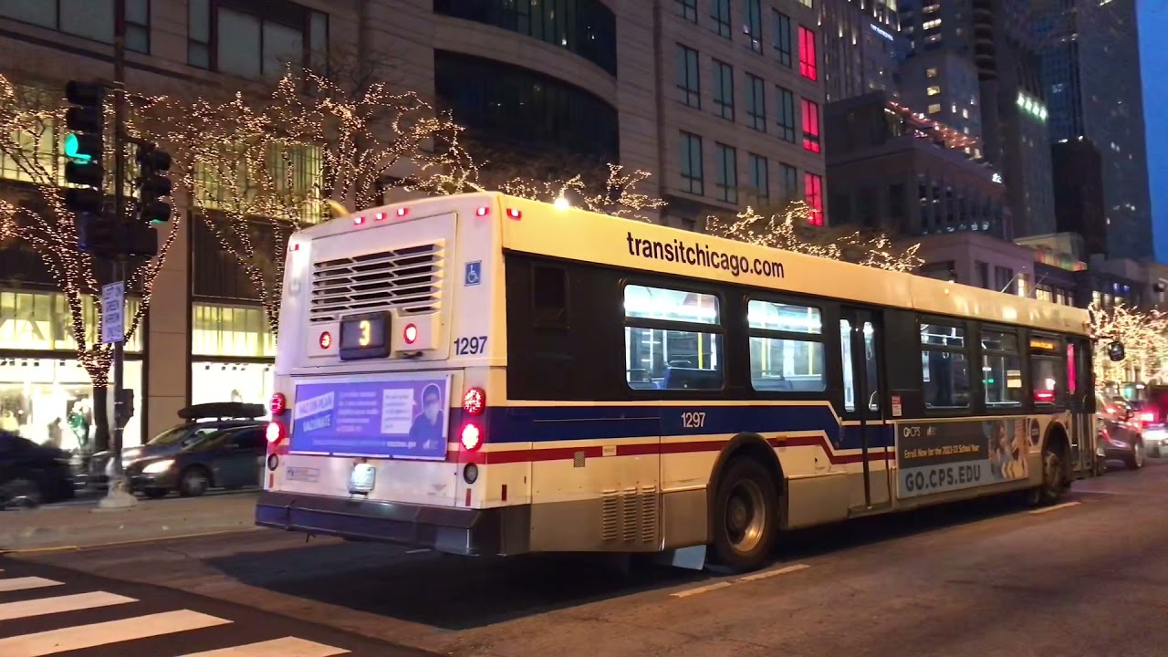 CTA Bus Action at Various Locations November 2021 V4 - YouTube