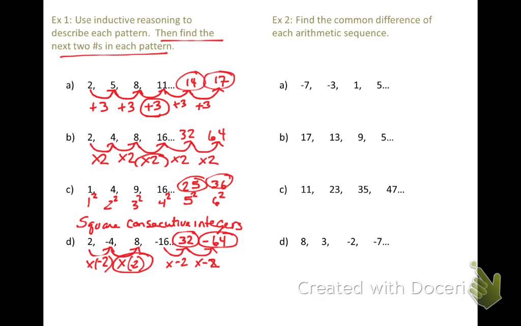 Describing Number Patterns YouTube Describing Number Patterns YouTube