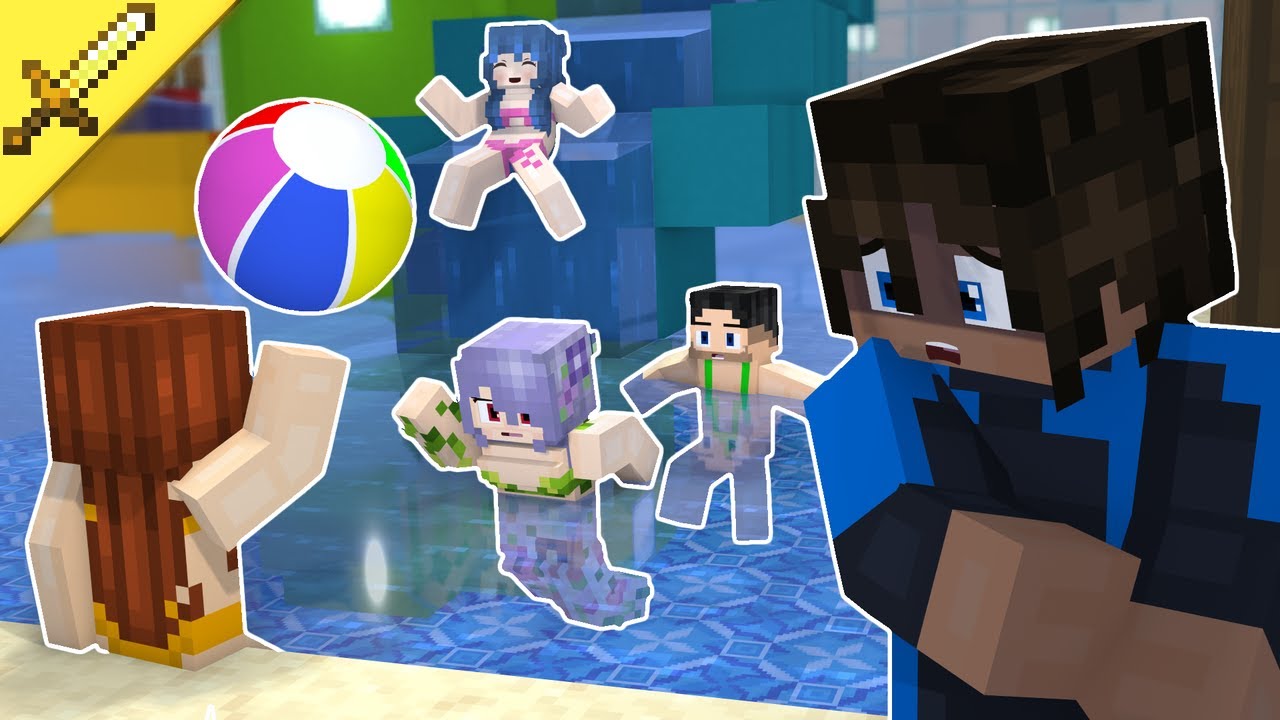 SWIMMING & SECRETS | M:CoM - Aureum Academy [Minecraft Roleplay] - YouTube