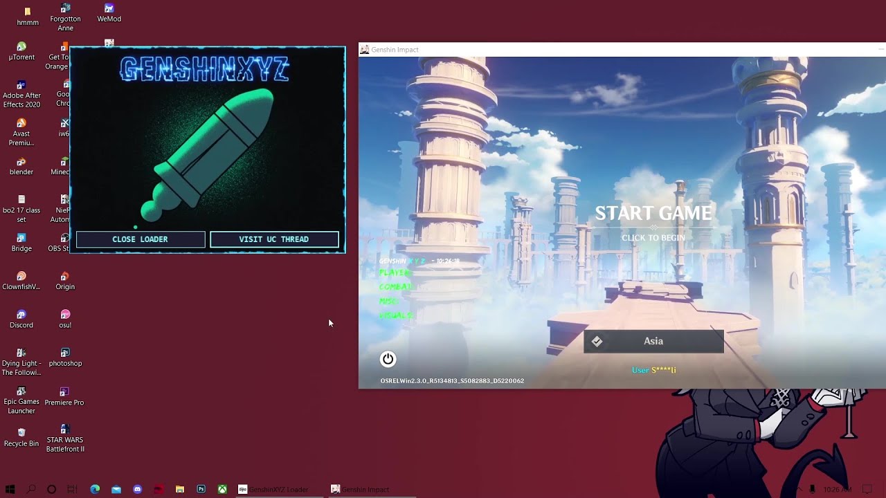 Genshin Impact XYZ hack tutorial [check description] - YouTube