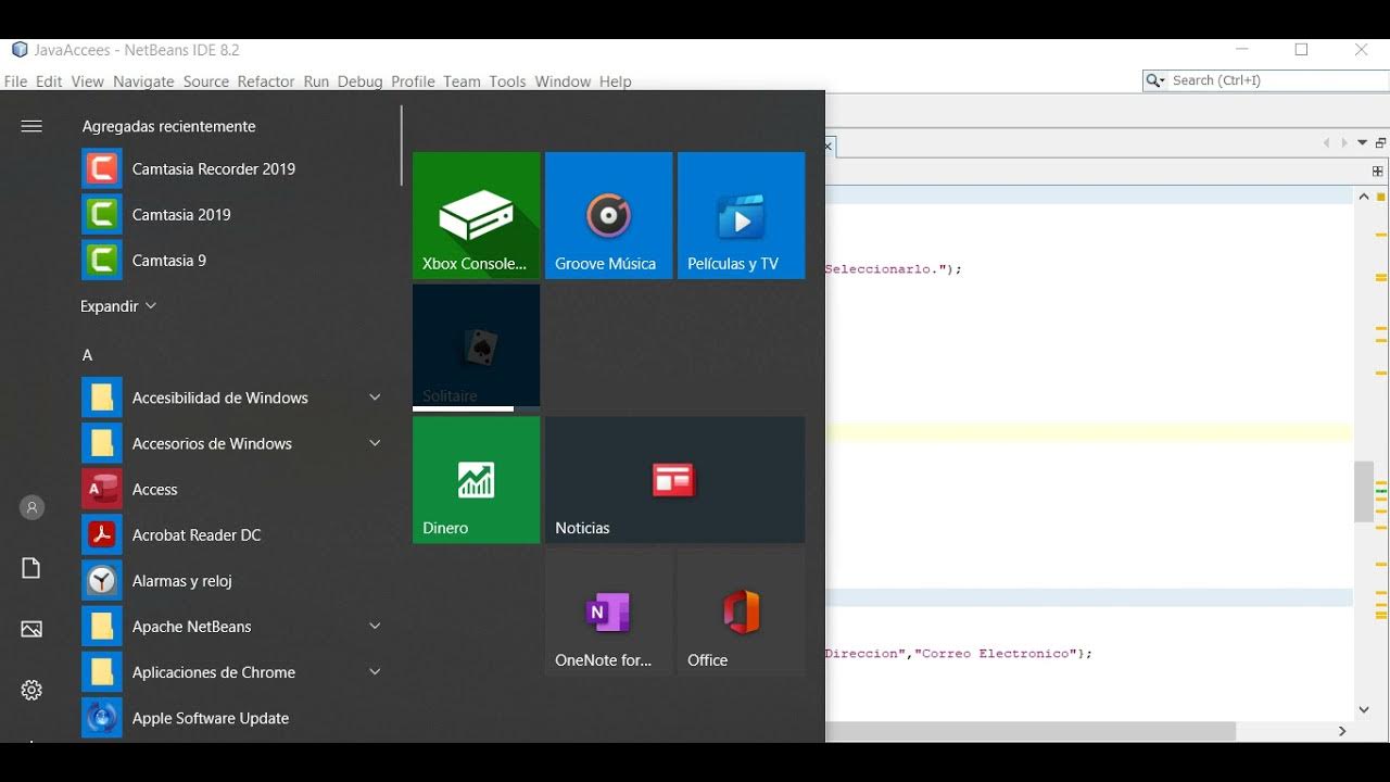 Botón Actualizar Base de Datos Access con Java NetBeans - YouTube